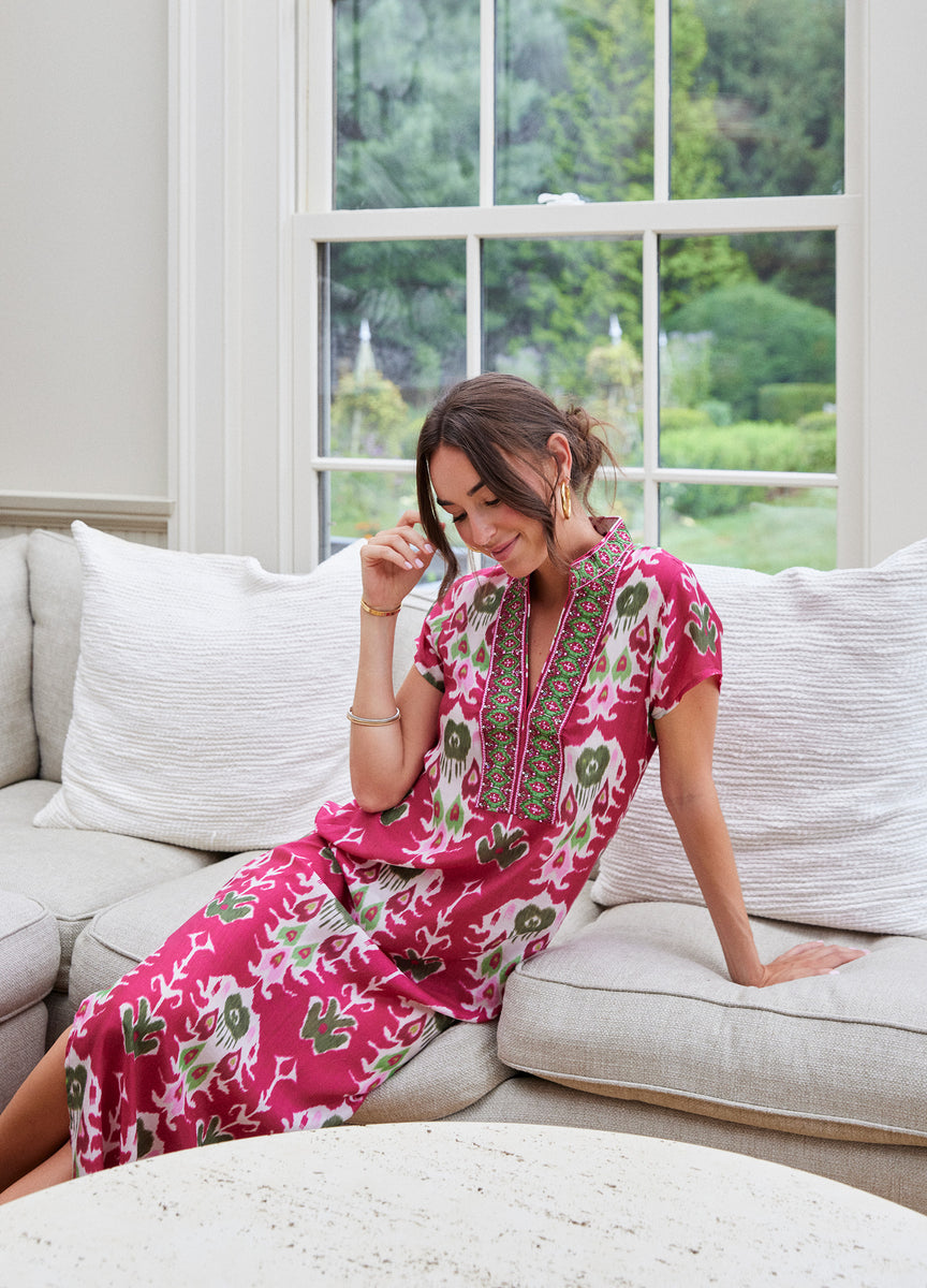 Lana Cap Sleeve Caftan – bella tu