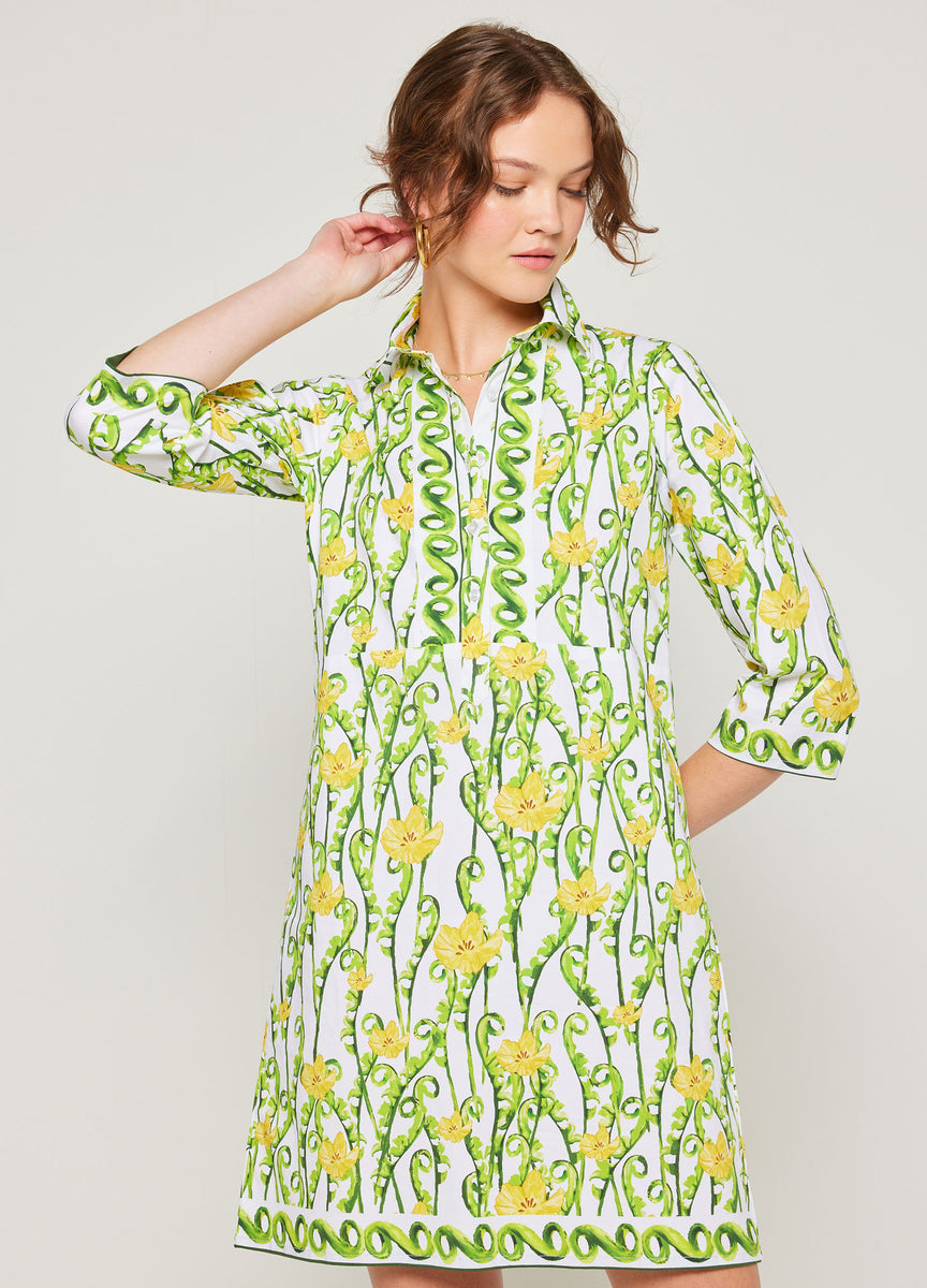 Charlie Blooming Shirtdress – bella tu
